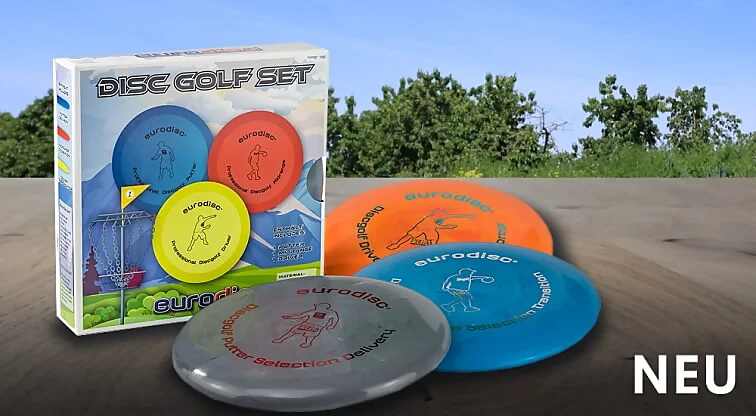 eurodisc® Frisbee discs made of bio-plastic - Made in Germany