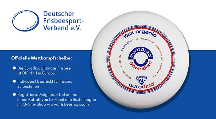 Eurodisc Game Disc - Official disc for the German Indoor Championships ...